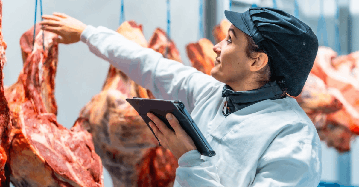 Productie verwerker vlees